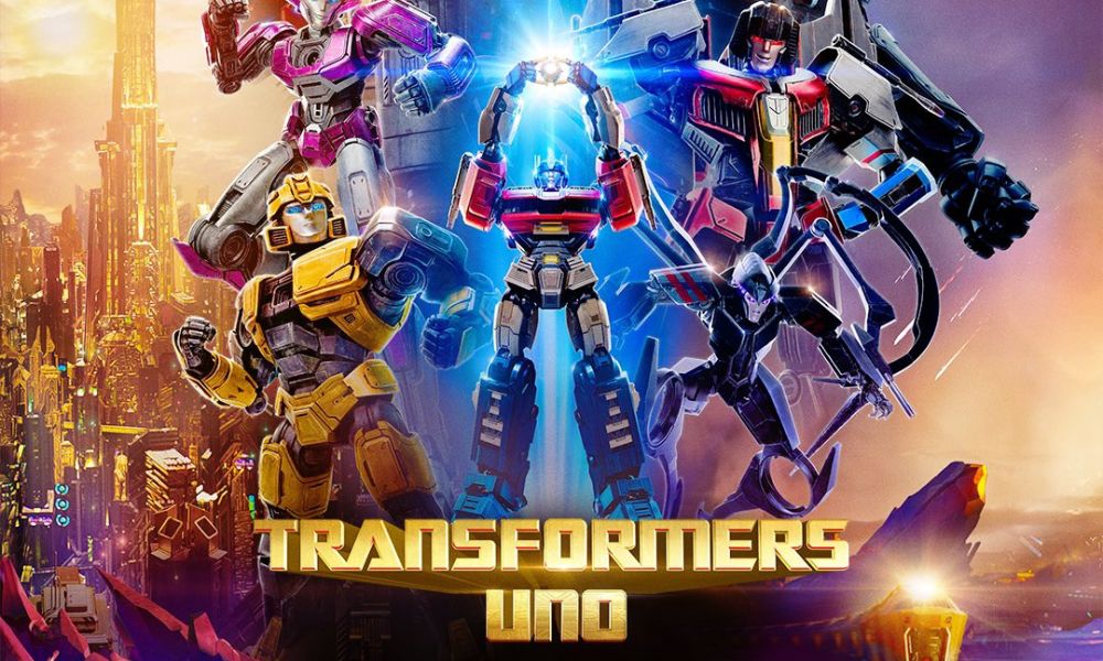 Llega a cines Transformers Uno